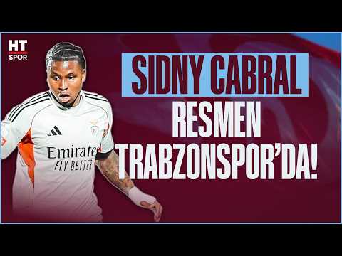 Trabzonspor yeni transferini KAP'a bildirdi! Sıdny Cabral ile anlaşma sağlandı