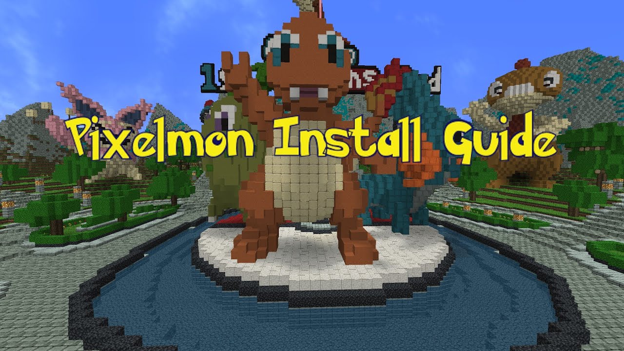 How to Install Pixelmon 3.0.4 for Minecraft 1.6.4 - YouTube