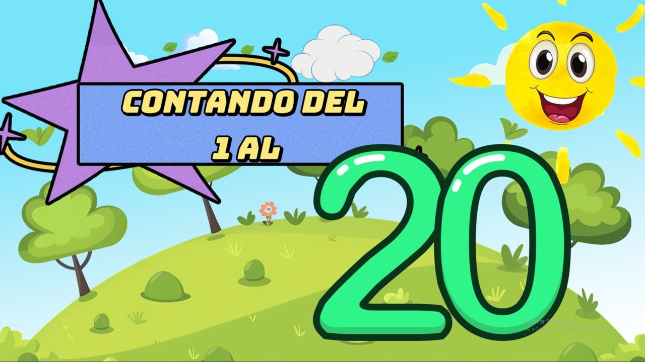 Aprende a Contar del 1 al 20 | Contamos Jugando | Video Educativo para ...