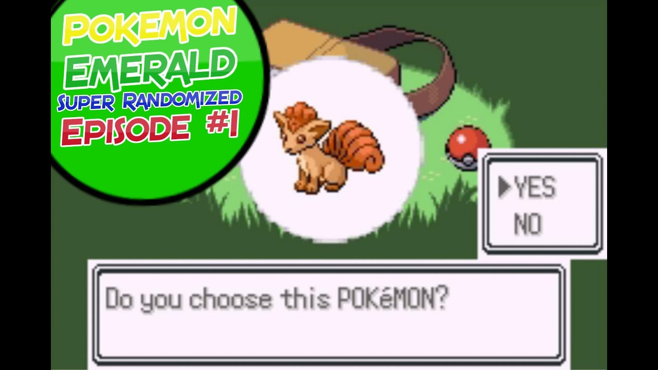 Pokemon Emerald Super Randomized - Episode 1 - YouTube