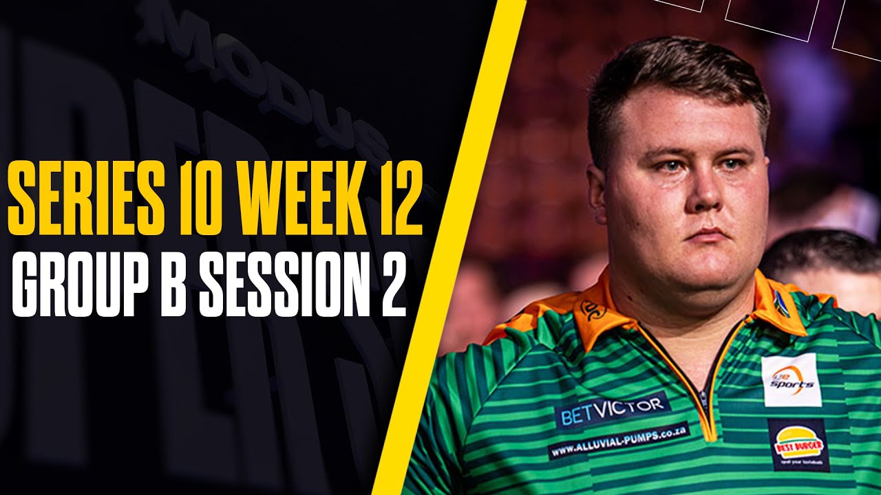 WHO WILL MAKE FINALS NIGHT!?!😱🏆| Darts | Series 10 Week 12 | Group B Session 2 - YouTube