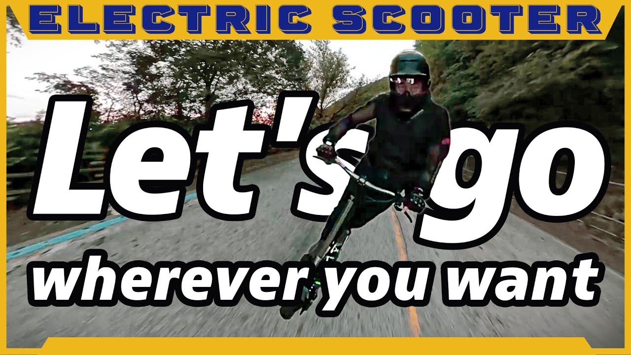 Long Range Electric Scooter Ride for Two Days | Seoul to Busan about ...