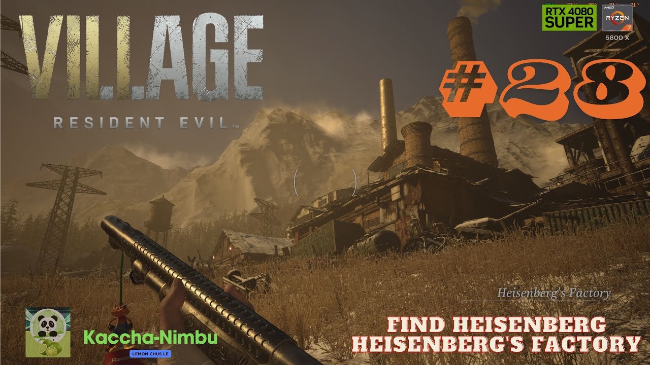 Resident Evil Village | RE8 | Find Heisenberg | Heisenberg's Factory ...