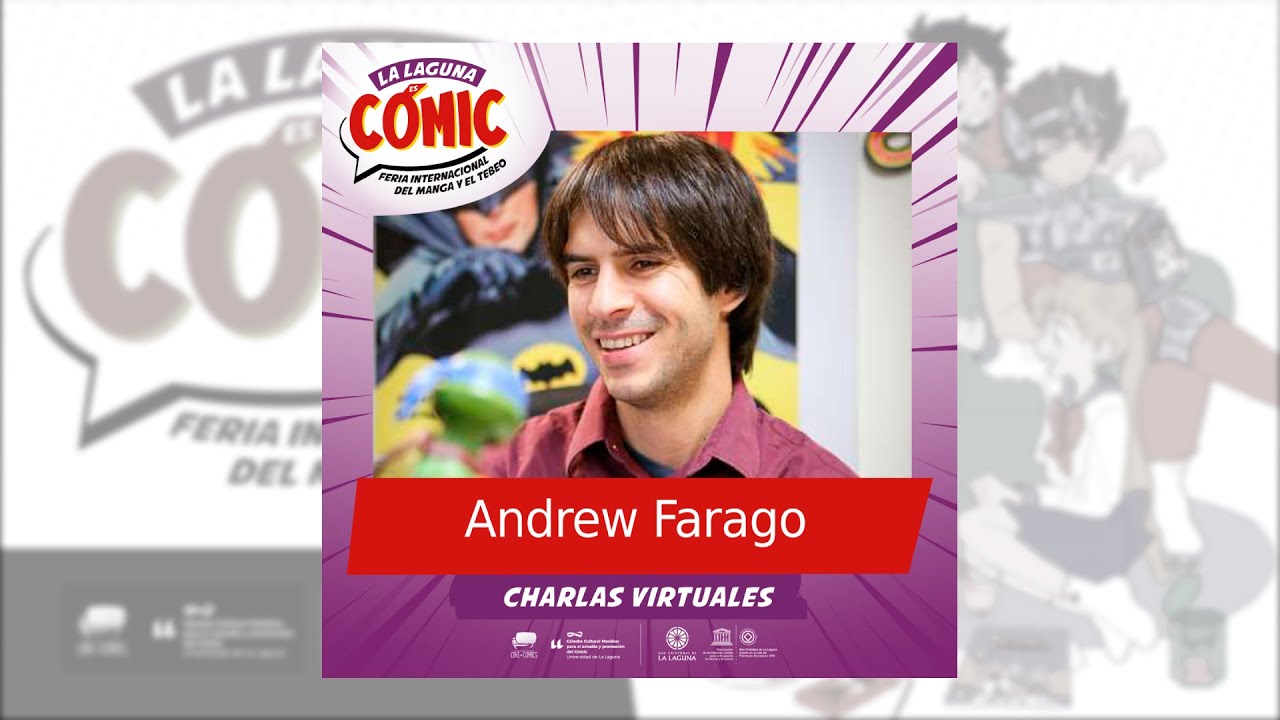 Andrew Farago - La Laguna es Comic 2024 #07# - YouTube