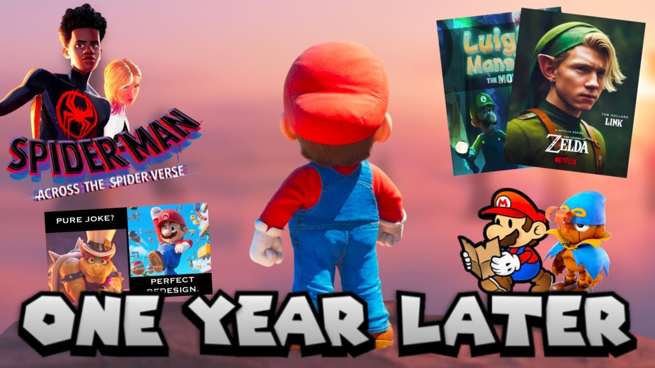 A look back at the Super Mario Bros Movie... - YouTube