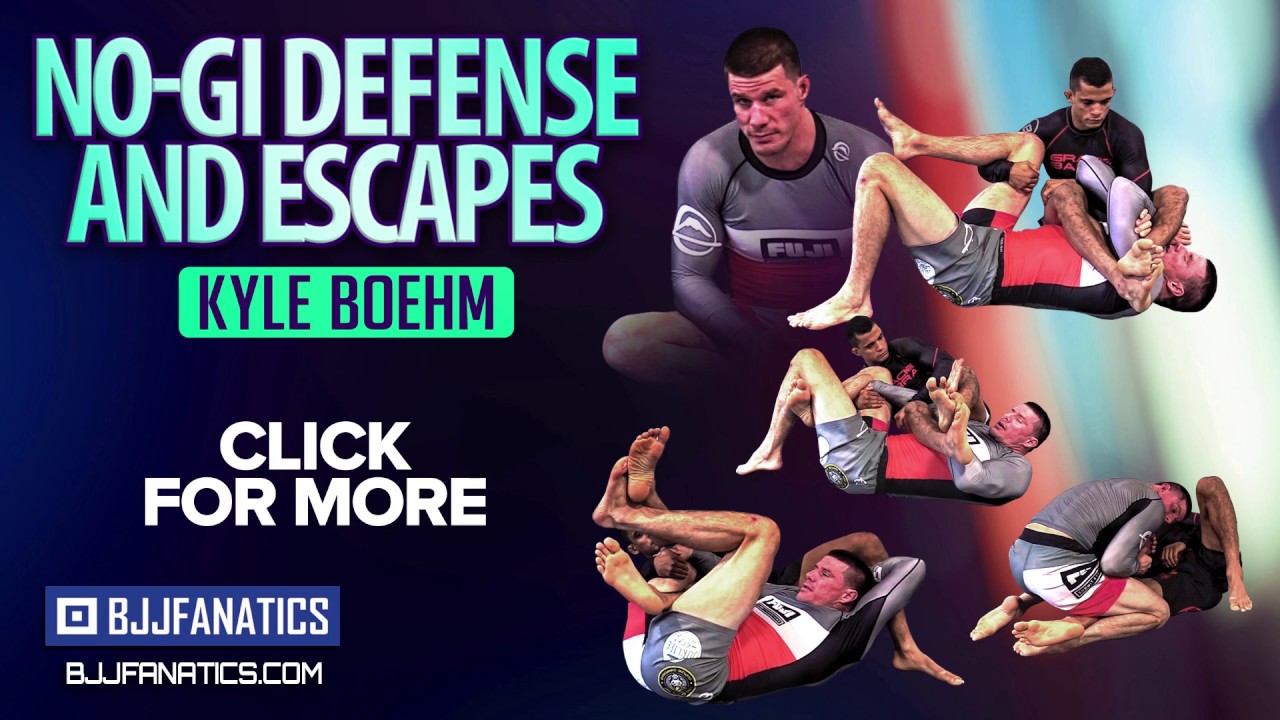 Kyle Boehm - No Gi Defense and Escapes BJJ Training Video Trailer - YouTube