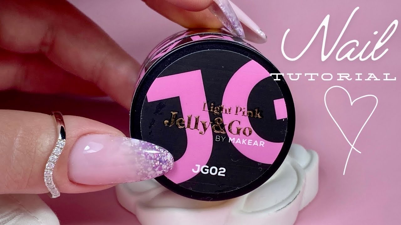 Refill Nails|Refill Unghie in Gel|Glass Nails|Glitter Ombre Nail|Unghie ...