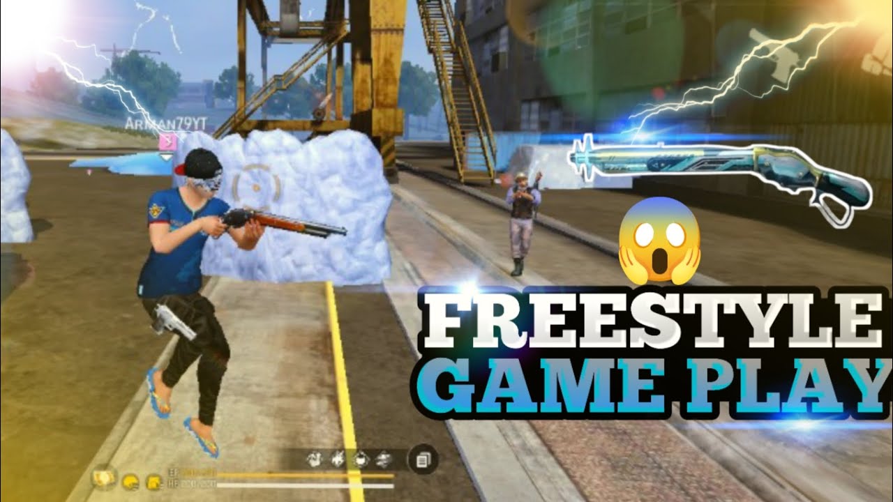 freestyle game play 😱 - YouTube