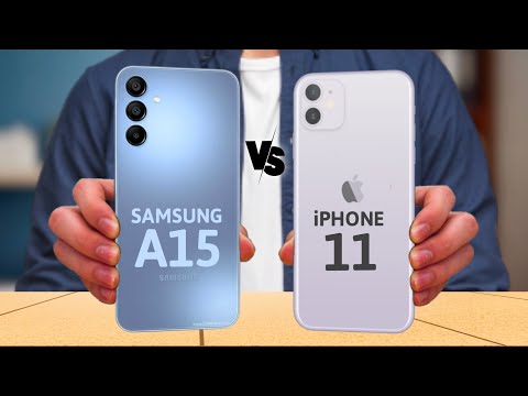 Samsung Galaxy A15 vs Apple iPhone 11