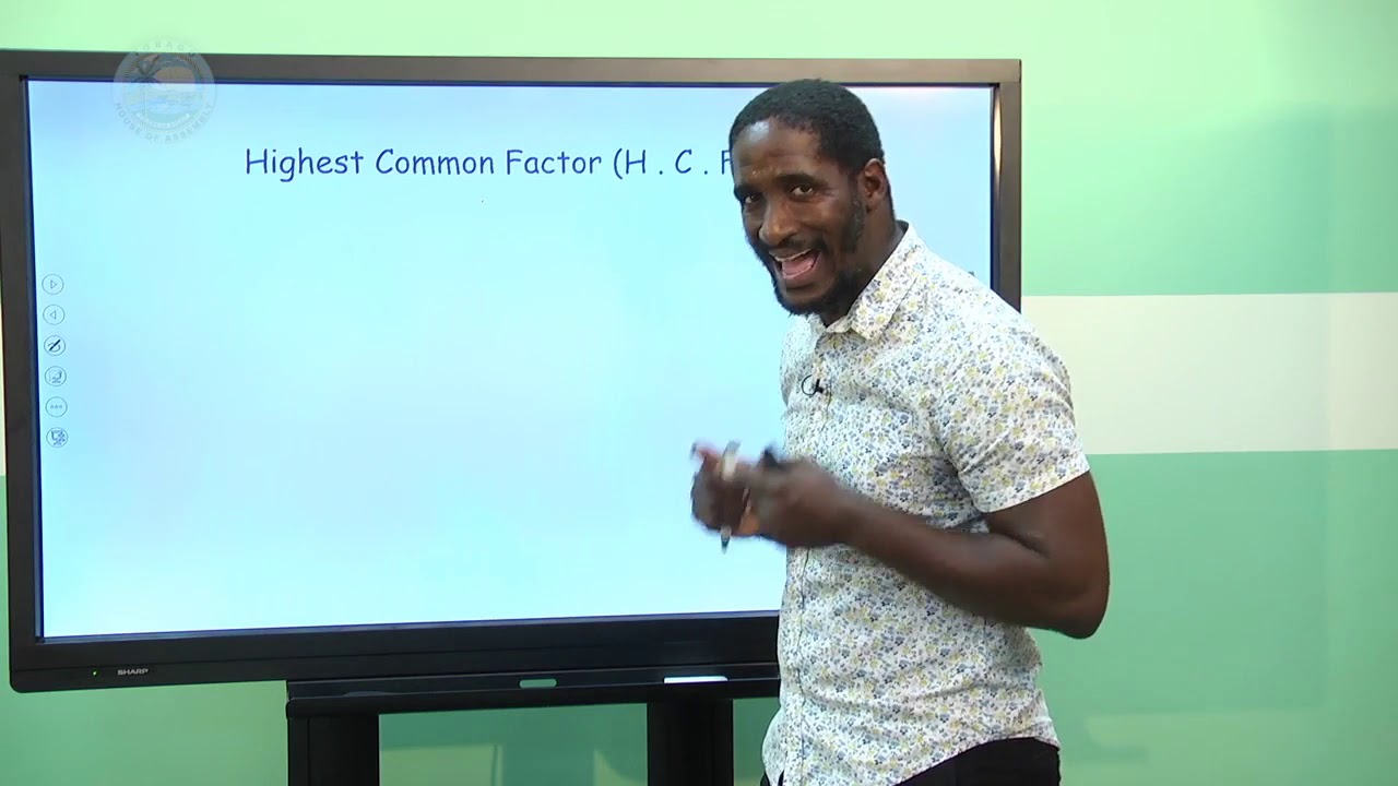Joseph R Frederick CSEC Math Factorization 1 Of 2 - YouTube