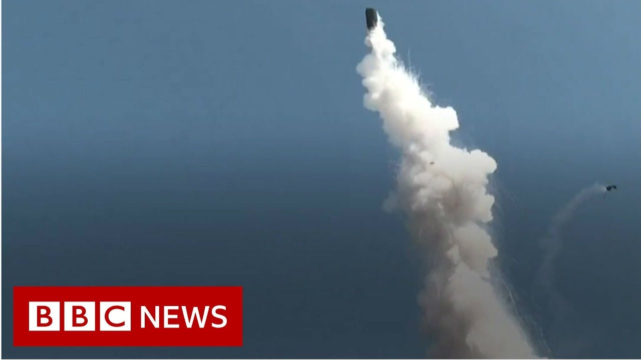 Tank launched into air by chemical factory blast - BBC News - YouTube