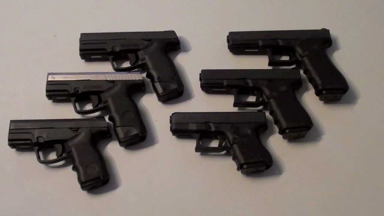 Glock vs Steyr pistols 17Gen4 vs M9A1 19Gen4 vs C9A1 26Gen4 vs S9A1 ...