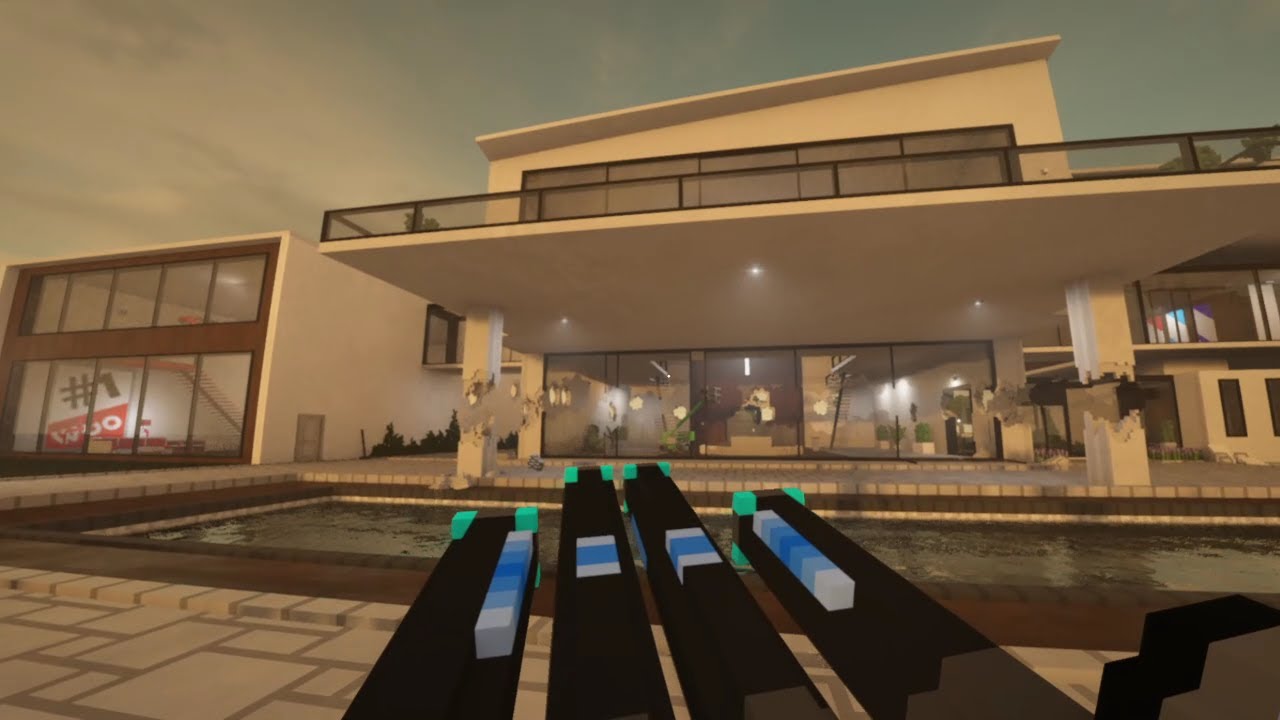 Minigun mod in teardown - YouTube