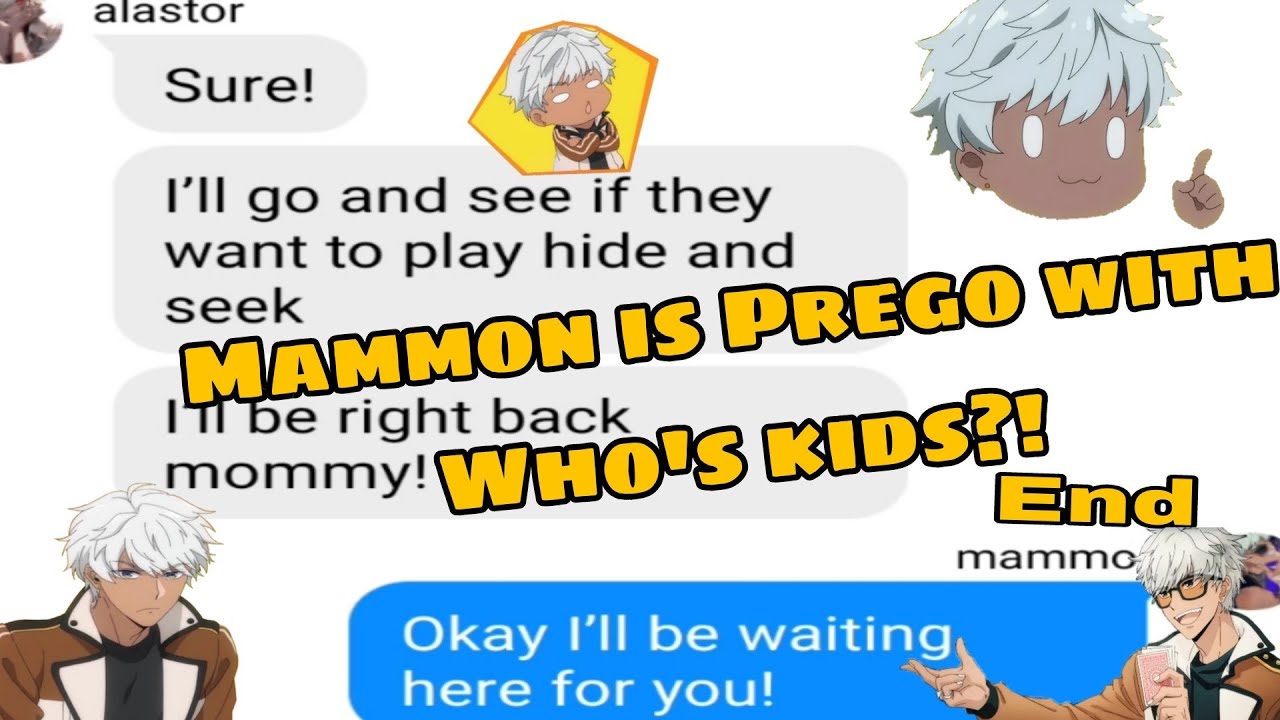 Obey me text: Mammon is Prego with Who's kids?! || End - YouTube