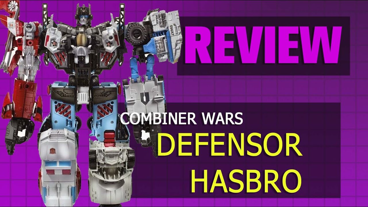 Combiner wars Defensor, protectobot review en español, hasbro. - YouTube