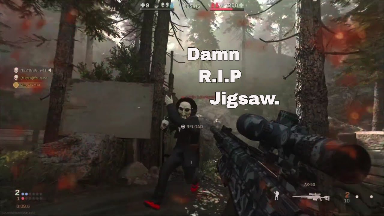 Call of Duty: Modern Warfare - Jigsaw got folded by ME!! - YouTube