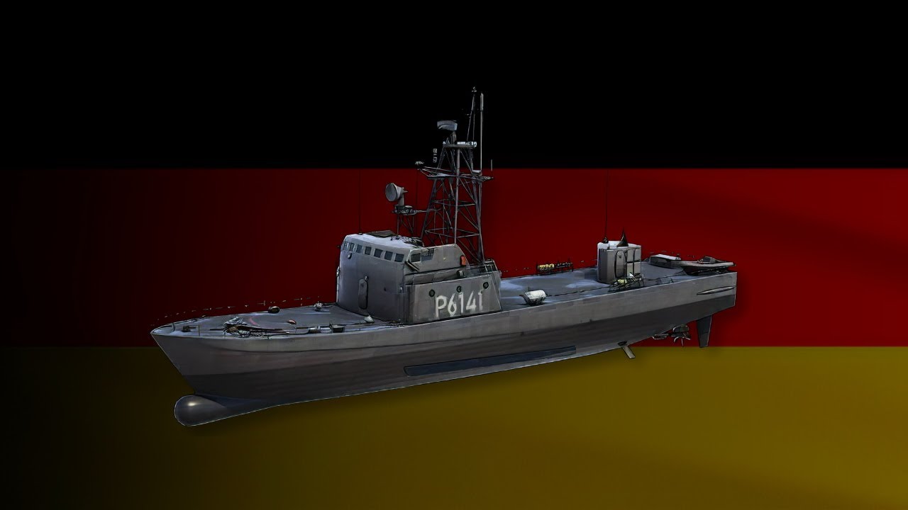 FGS S41 Tiger (Type 148) | Tier 1 Corvette | Modern Warships - YouTube
