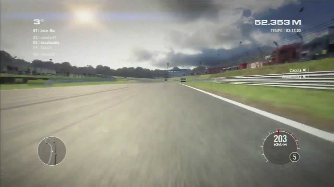 GRID 2- Indy Circuit, Brands Hatch- (on board Volkswagen Golf R) -Race ...