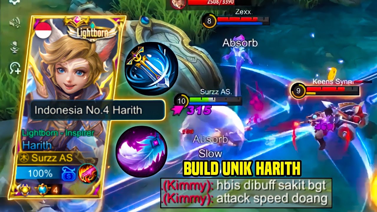 BUILD HARITH TER UNIK WINDTALKER DAN FEATHER OF HEAVEN JADI SATU ...