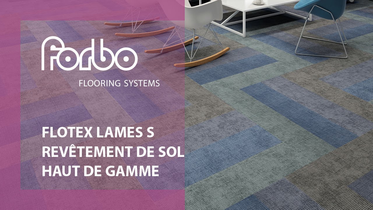 Flotex - Lames S : Le revêtement de sol textile floqué Haut de gamme ...