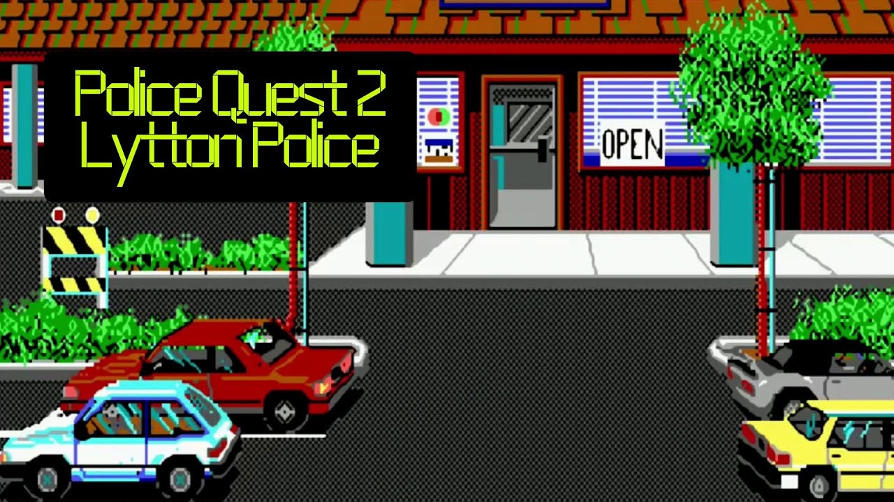 Ambient Police Quest 2 Restaurant Scene #sierra #policequest # ...