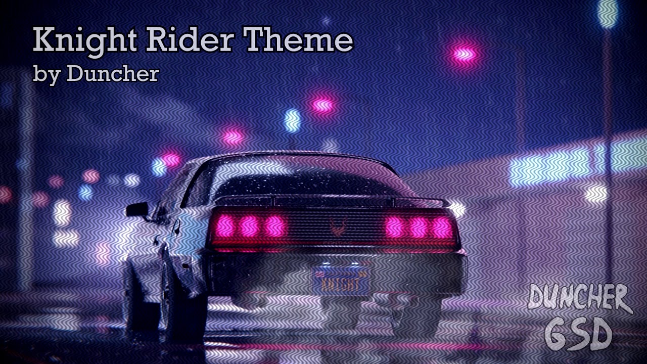 KNIGHT RIDER THEME [Dark Remix] - YouTube