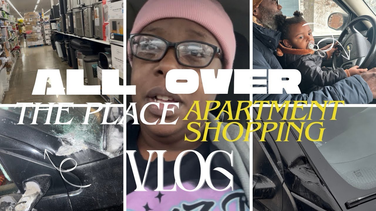 Hectic All over the place New Apartment Shopping!! - YouTube