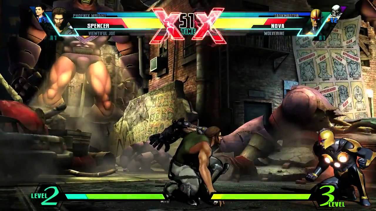 Ultimate Marvel vs Capcom 3_ Phoenix Wright VS Nova.mp4 - YouTube