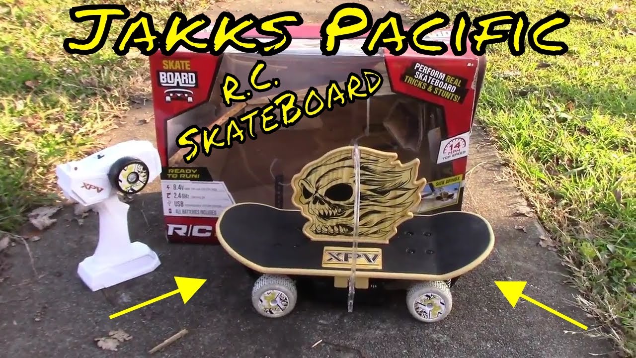 RC Skateboard - Jakks Pacific - YouTube