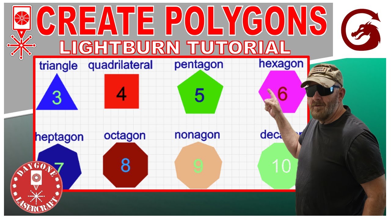 Creating Shapes Lightburn Tutorial 4 Youtube