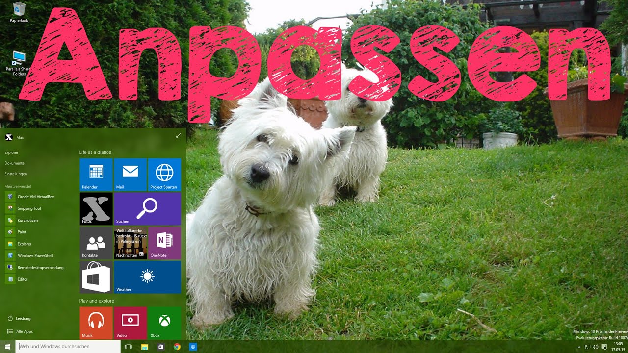 Windows 10 Profilbild des Benutzerkontos ändern, Personalisieren ...