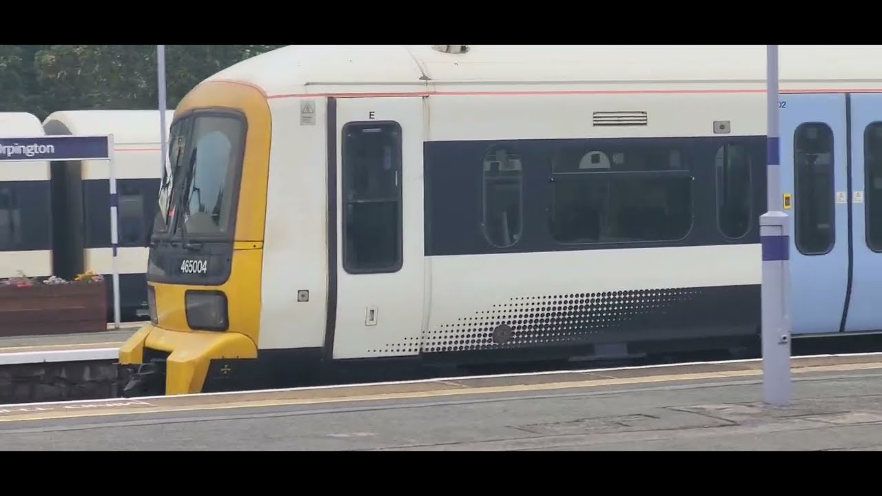 Class 465004 and 465048 Departing Orpington 28/09/25 - YouTube