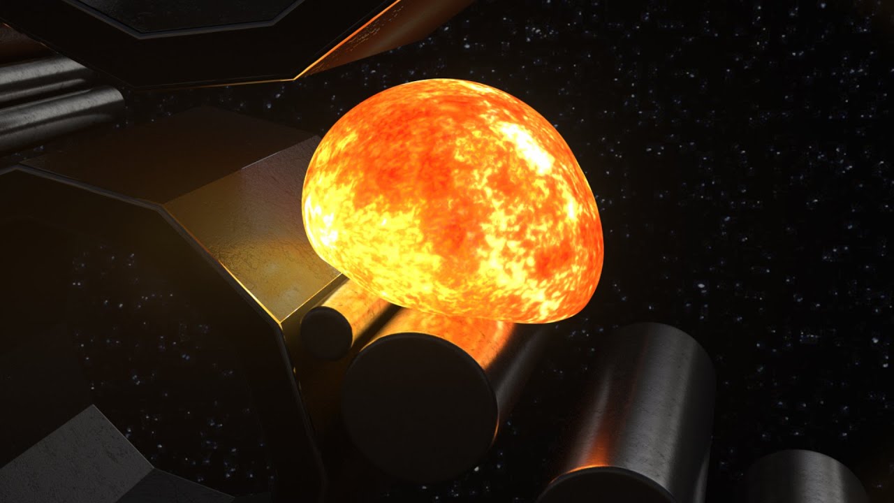 3D Simulation V25 (Softbody Simulation) Sun - YouTube