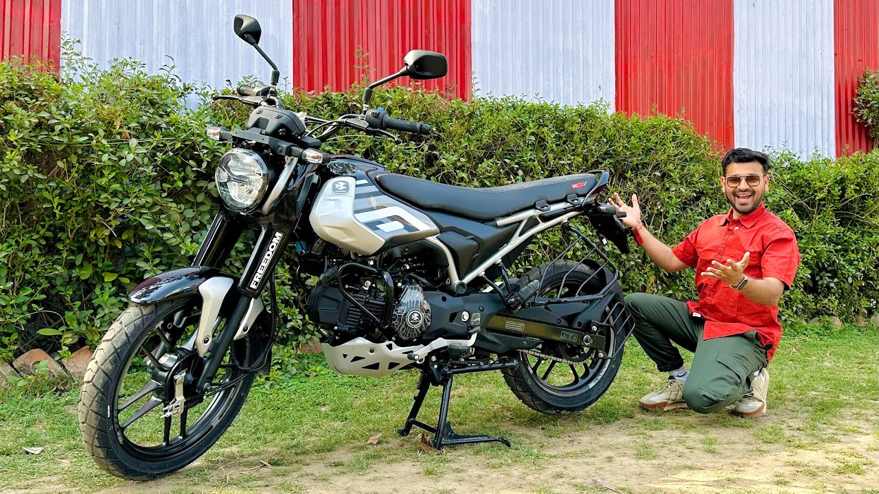 BAJAJ Freedom 125 CNG 🔥 Full CNG Par 330 Km Mileage 🤔 CNG Motorcycle ...