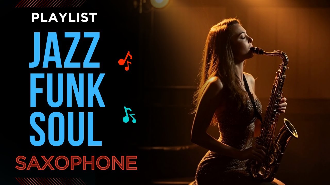 Jazz Funk Soul/Saxophone/Midnight Grooves01【Playlist】Instrumental Music ...
