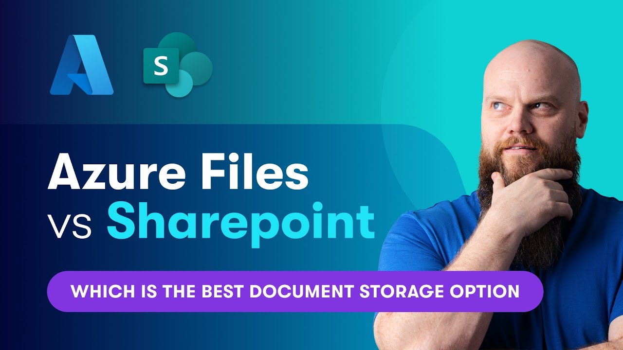 Azure Files vs SharePoint: Best Document Storage Option? - YouTube