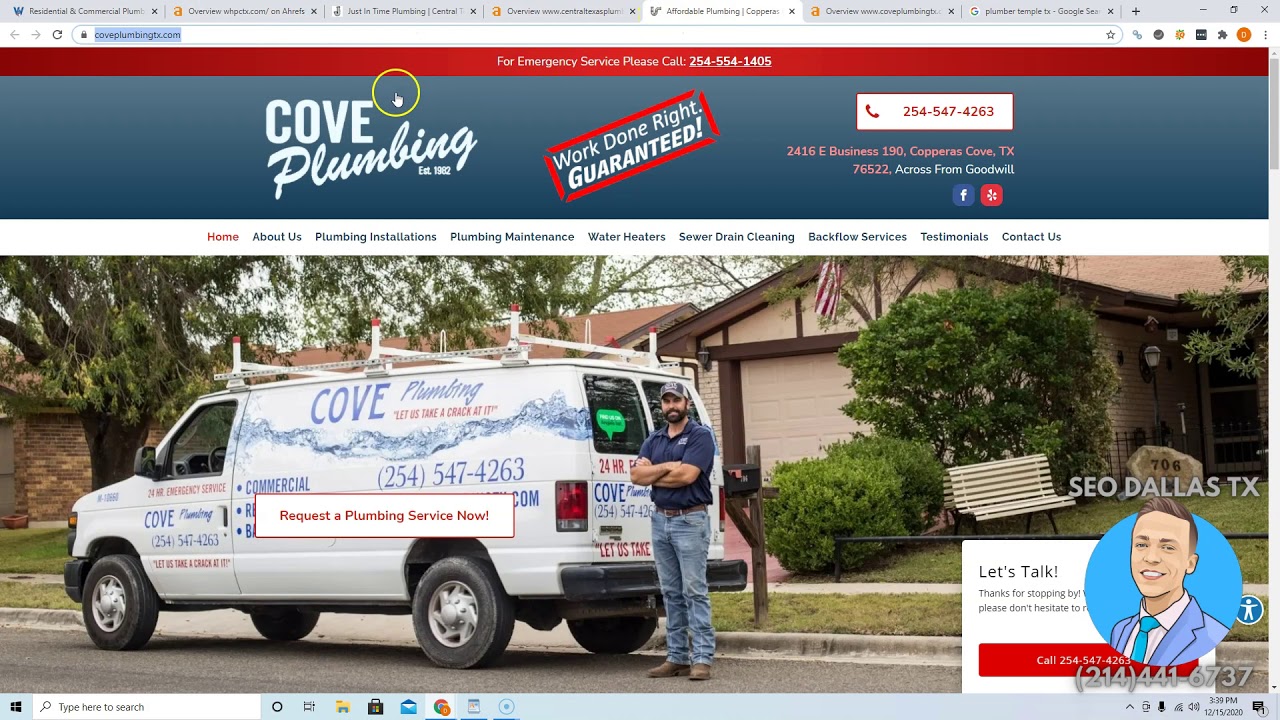 Wayne Hyde Plumbing, Plumber Temple TX - YouTube