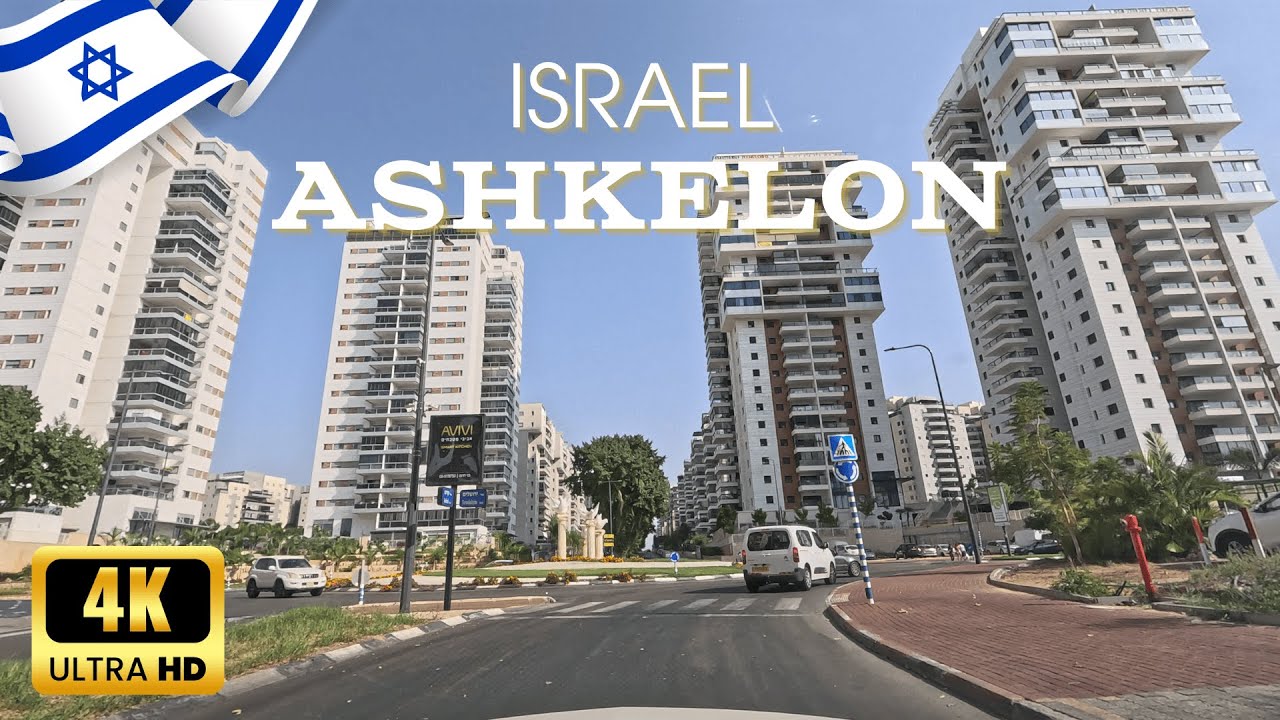 Israel 4K Ashkelon - Just a Few Kilometers from Gaza | Scenic Drive ...