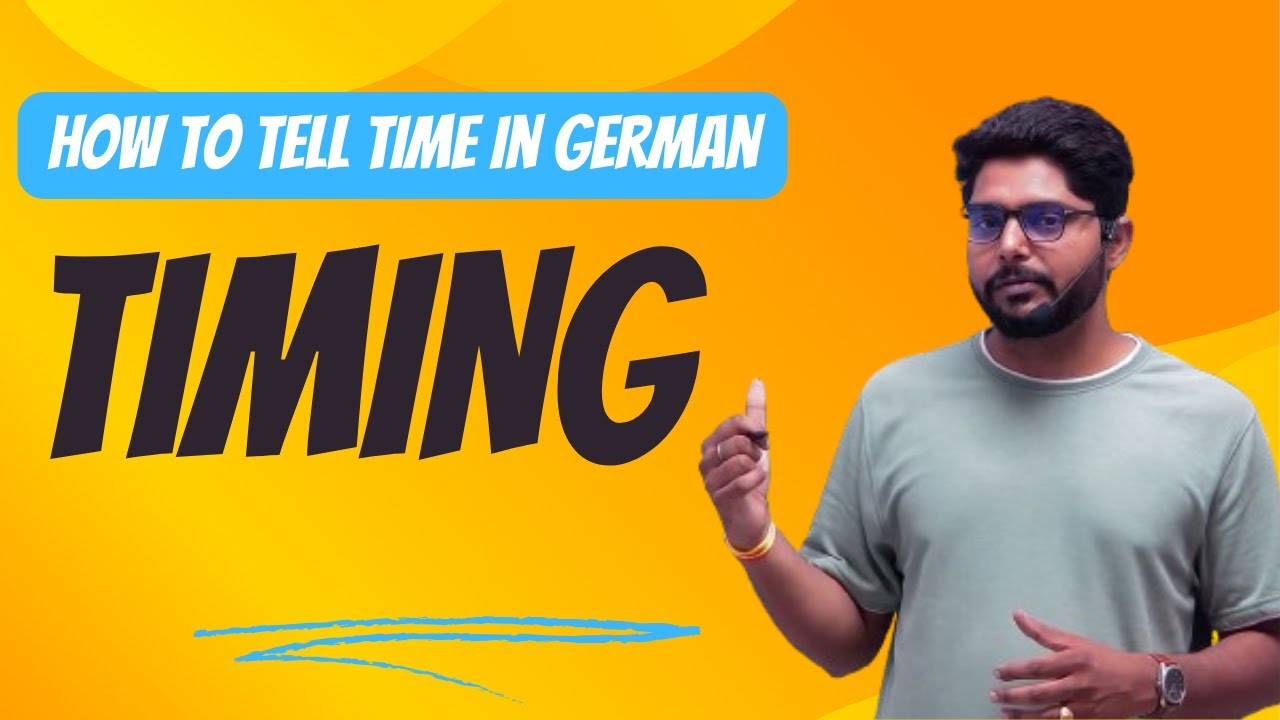 Timing in German language - YouTube