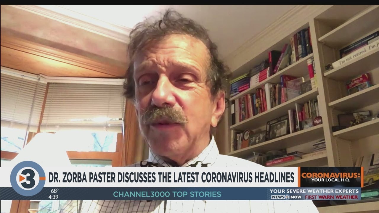 Dr. Zorba Paster discusses the latest coronavirus headlines - YouTube