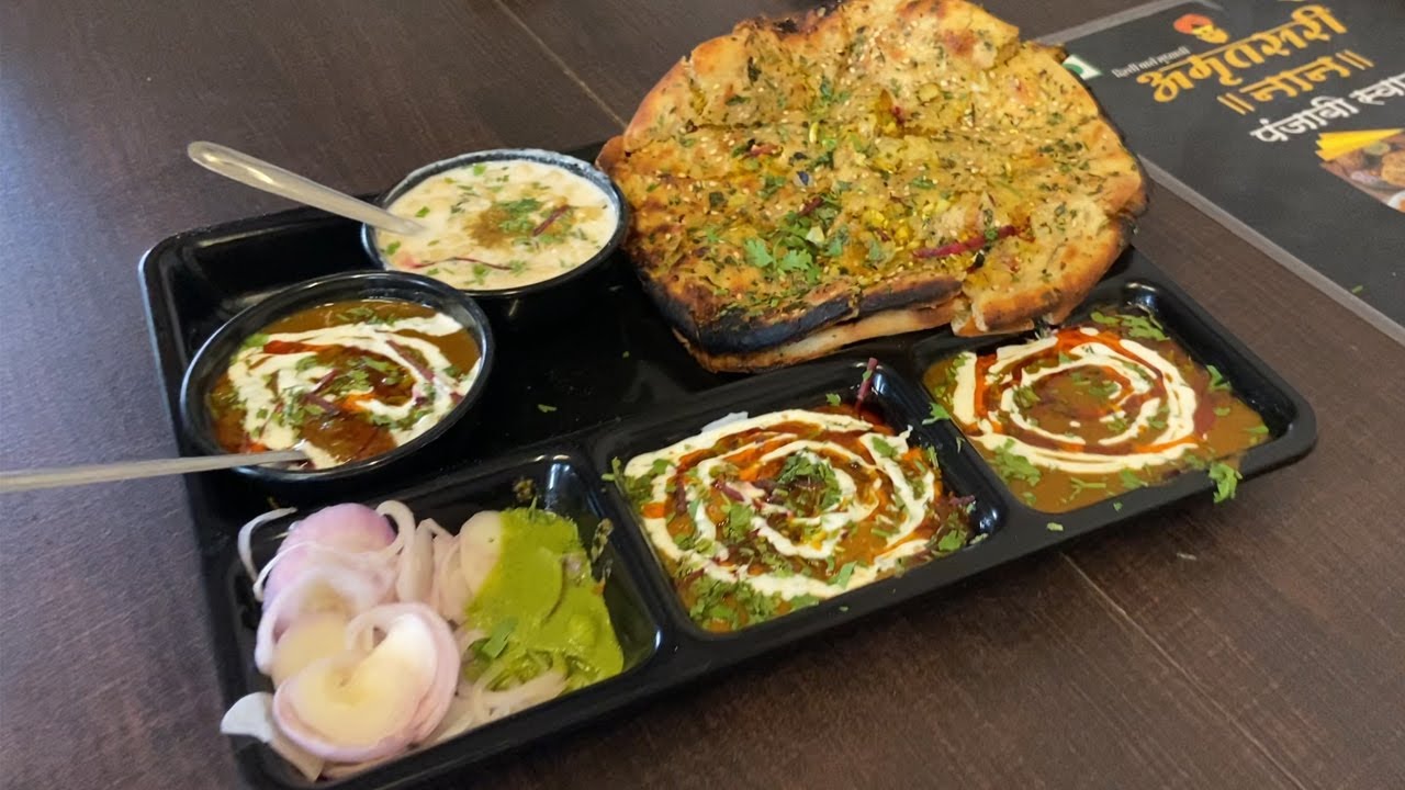 Amritsari Chur Chur Naan Thali In Just Rs.160 Only At GuptaJi Chur Chur ...