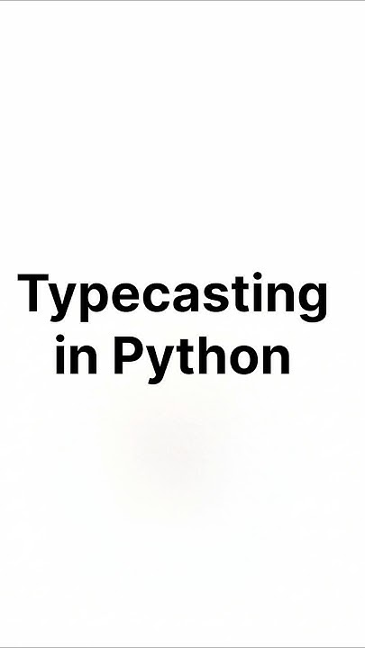 Typecasting in Python | Learn Python Easily in Malayalam | Python Stories - YouTube