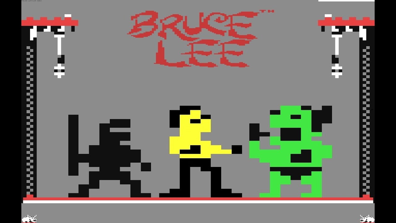 Lets Play Bruce Lee C64 - YouTube