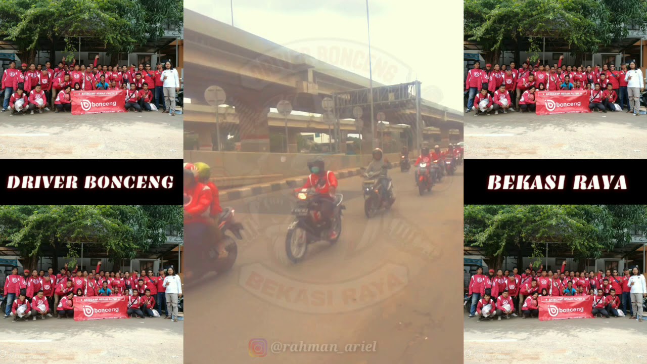 Keseruan Konvoi Bersama Driver Bonceng Bekasi Raya - YouTube