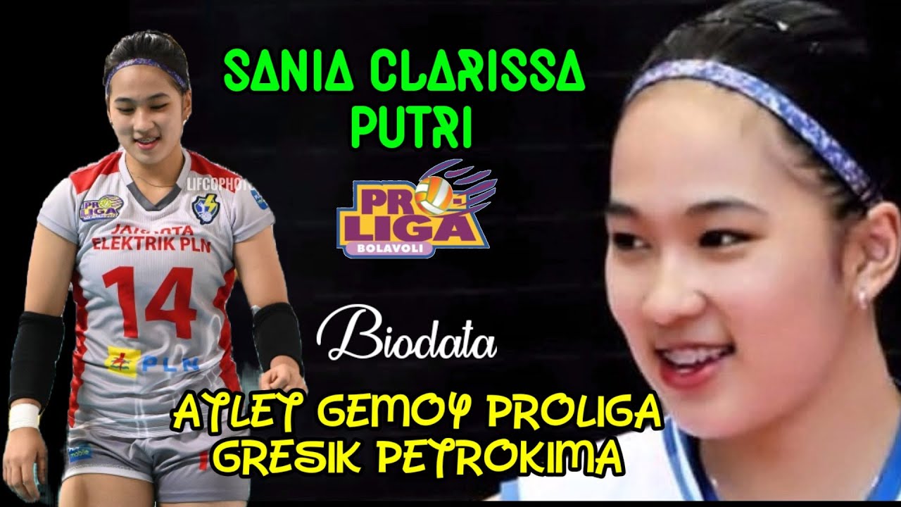 SANIA CLARISA PUTRI "SI GEMOY" ATLET VOLI CANTIK LIBERO GRESIK ...
