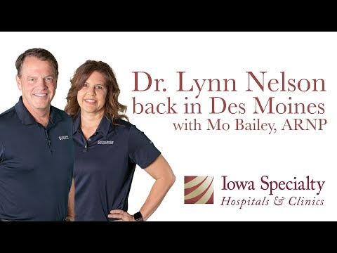 Back in Des Moines! Dr. Lynn Nelson and Monique Bailey, ARNP, talk about spine surgery. - YouTube