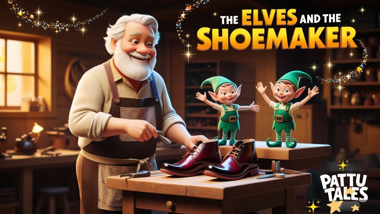 The Elves and the Shoemaker | A Magical Tale for Kids | Pattu Tales ...