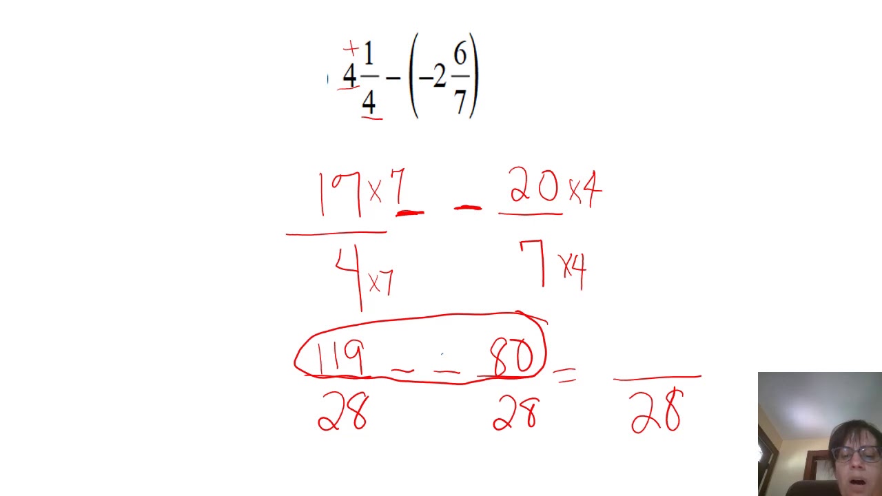 Adding And Subtracting Mixed Numbers Guided Notes Lesson YouTube Adding And Subtracting Mixed Numbers Guided Notes Lesson YouTube
