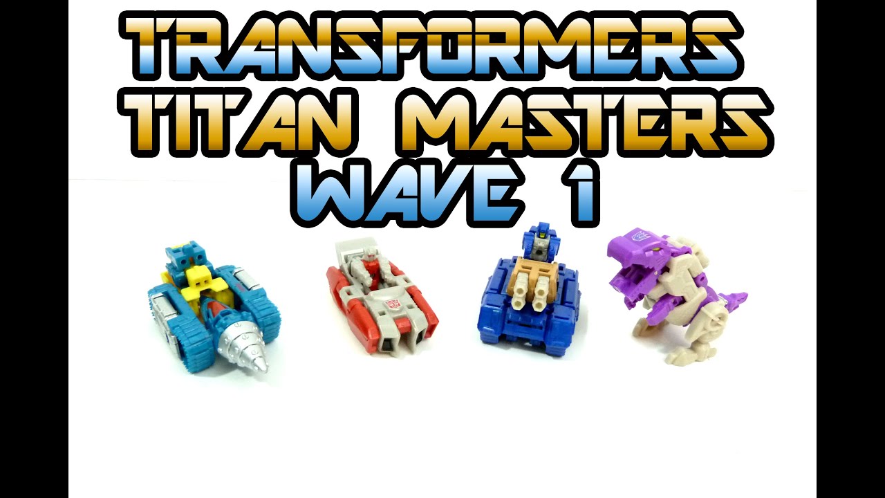 TRANSFORMERS TITANS RETURN TITAN MASTERS WAVE 1 TOY REVIEW - YouTube