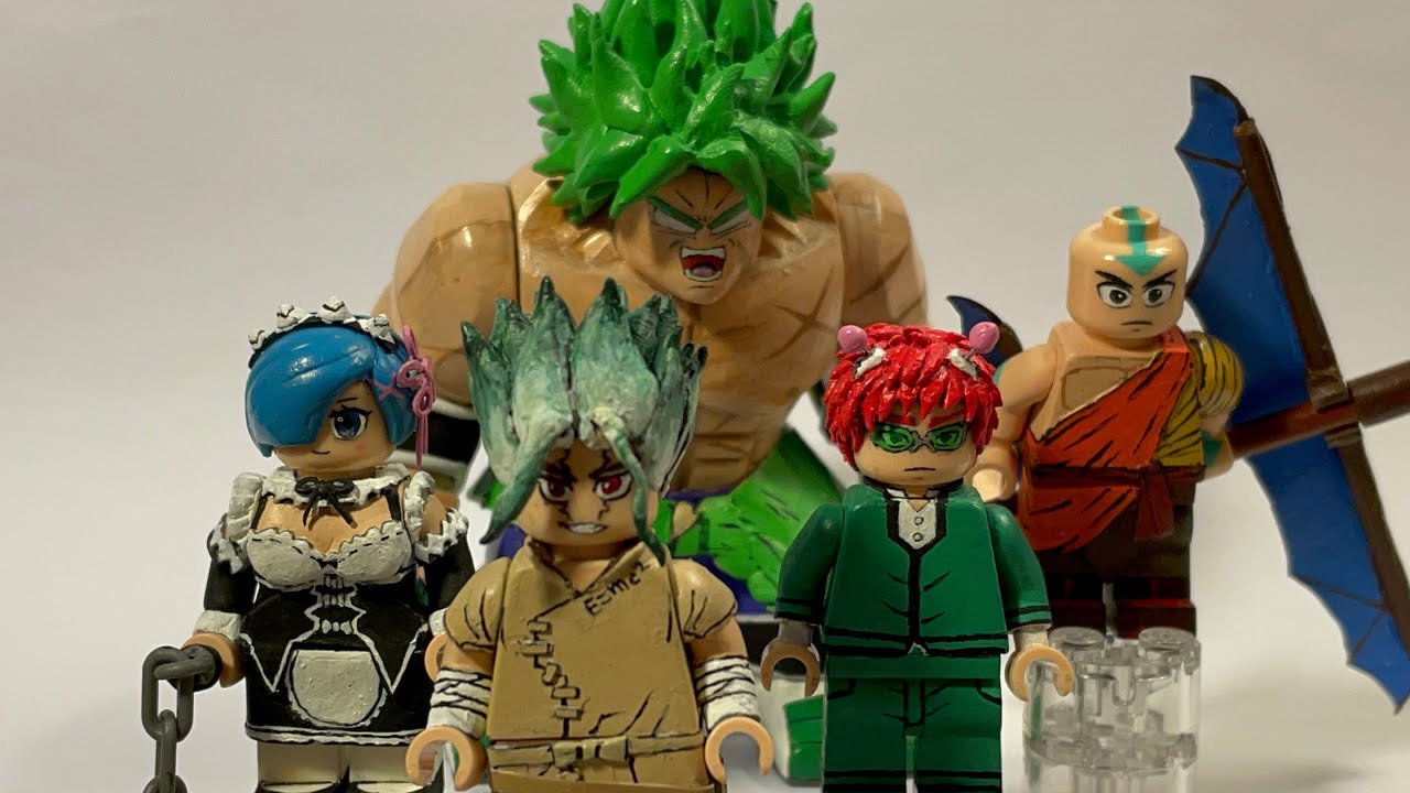 Lego Anime Customs Part 4 - YouTube